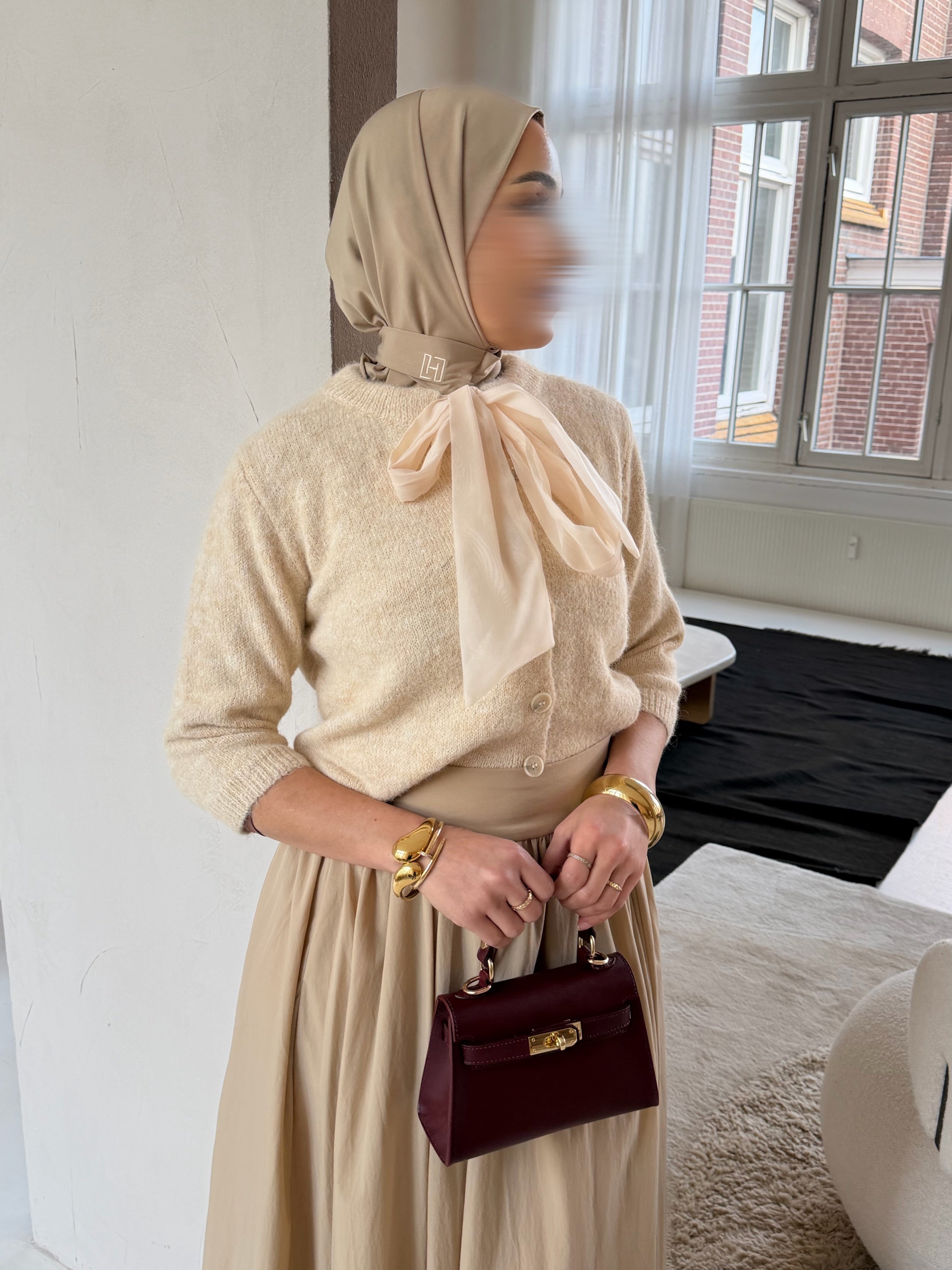 ELLI TOP BEIGE – Hanora Fashion