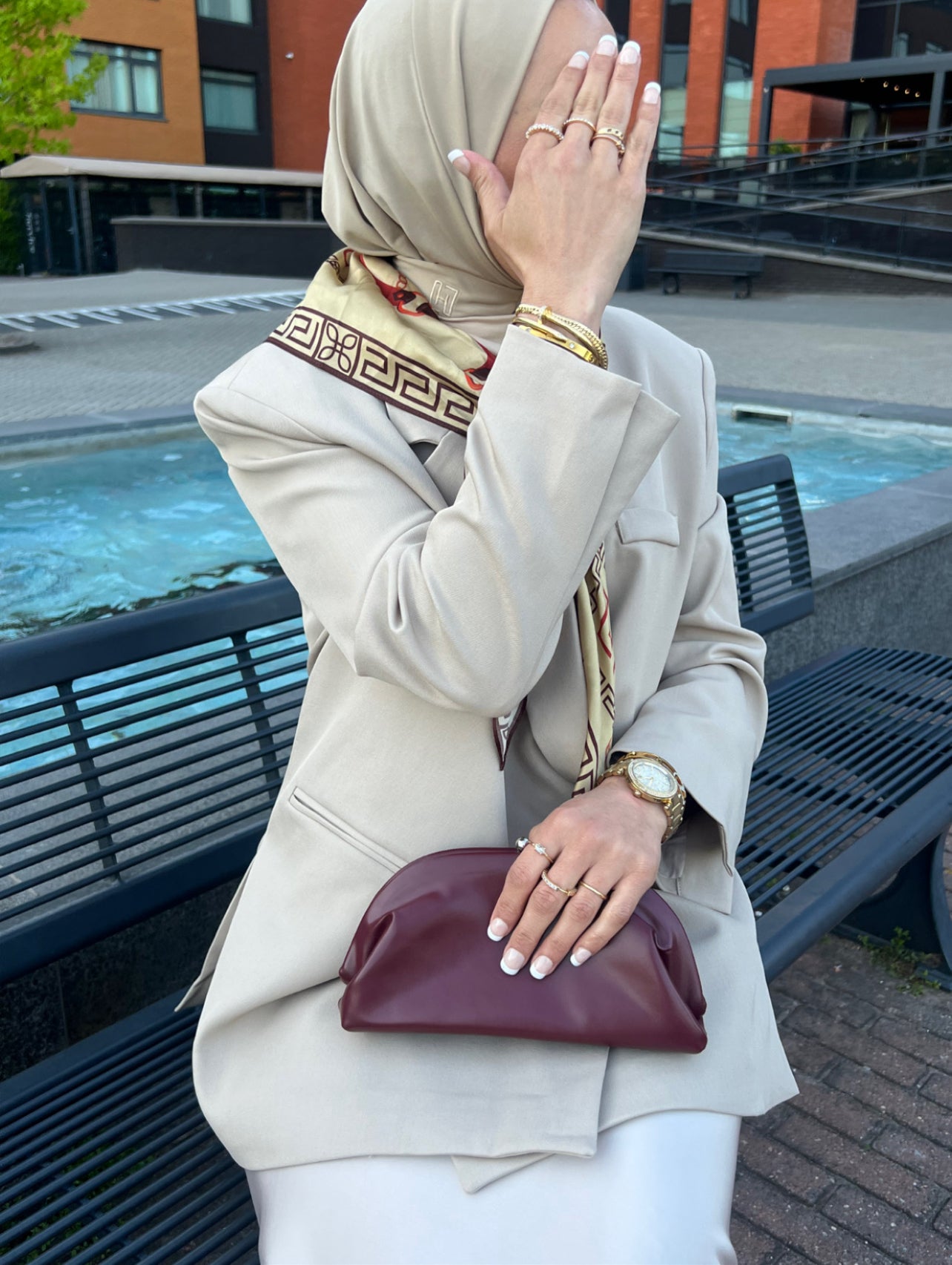 SANDRA BLAZER BEIGE – Hanora Fashion