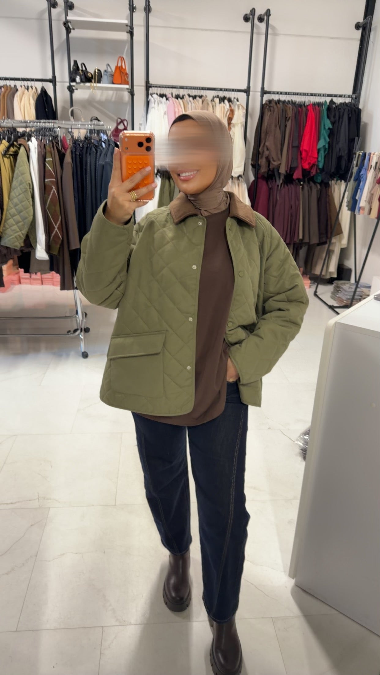 ROSY JACKET KHAKI – Hanora Fashion