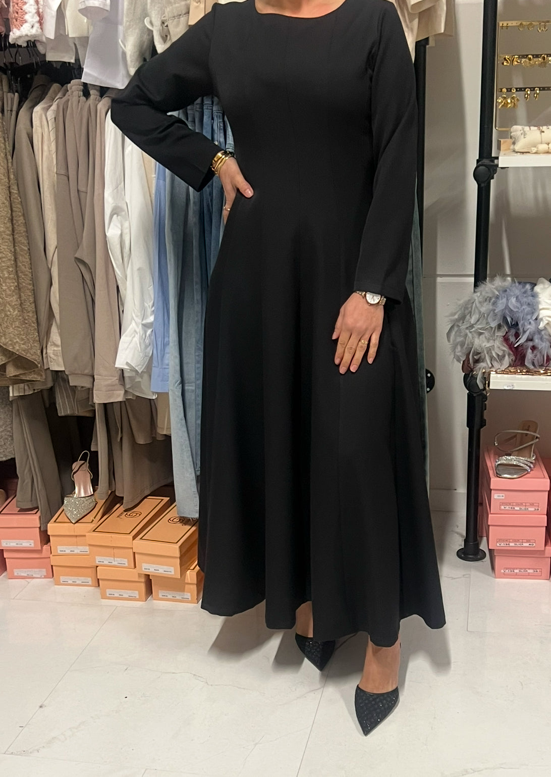 YAÉL DRESS BLACK – Hanora Fashion